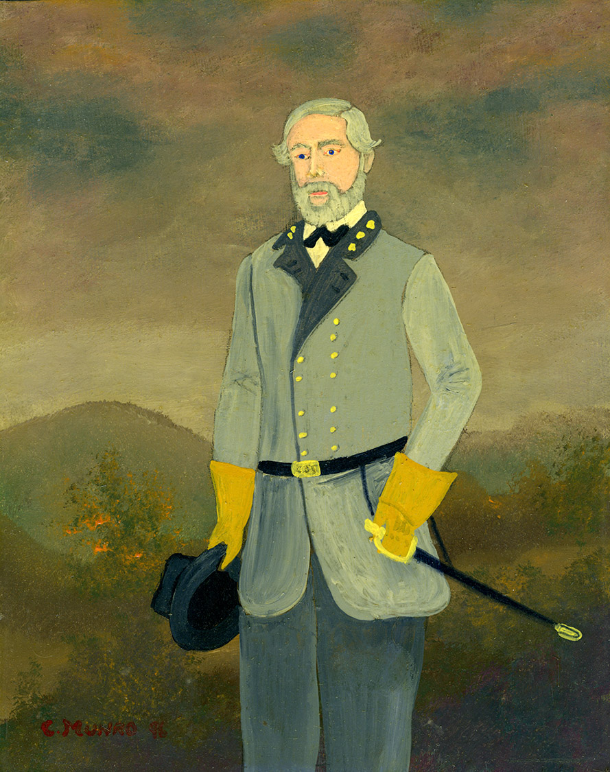 “General Lee” Original Painting - Cape Cod Folk Art